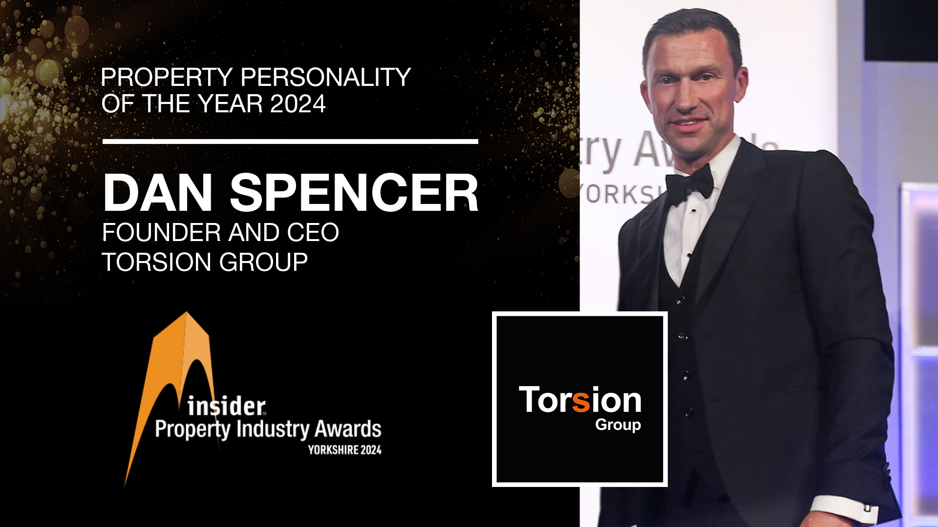 Dan Spencer named Property Personality of the Year - Torsion Group